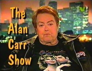 Video - Allan Carr Interview, roller skates and a Whippet - Planet Maynard